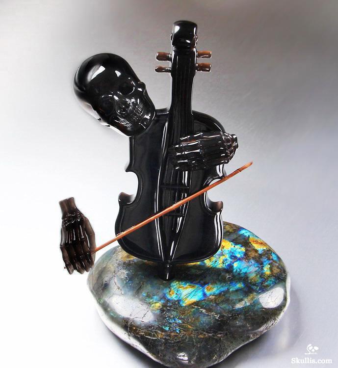 Mar 28, 2015 ACSAD (A Crystal Skull a Day) - The Cellist - Black ...