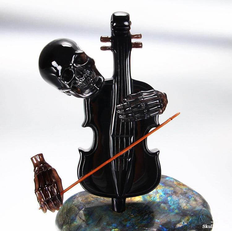 Mar 28, 2015 ACSAD (A Crystal Skull a Day) - The Cellist - Black ...
