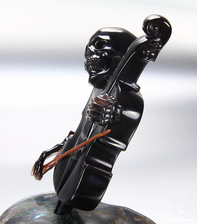 Mar 28, 2015 ACSAD (A Crystal Skull a Day) - The Cellist - Black ...