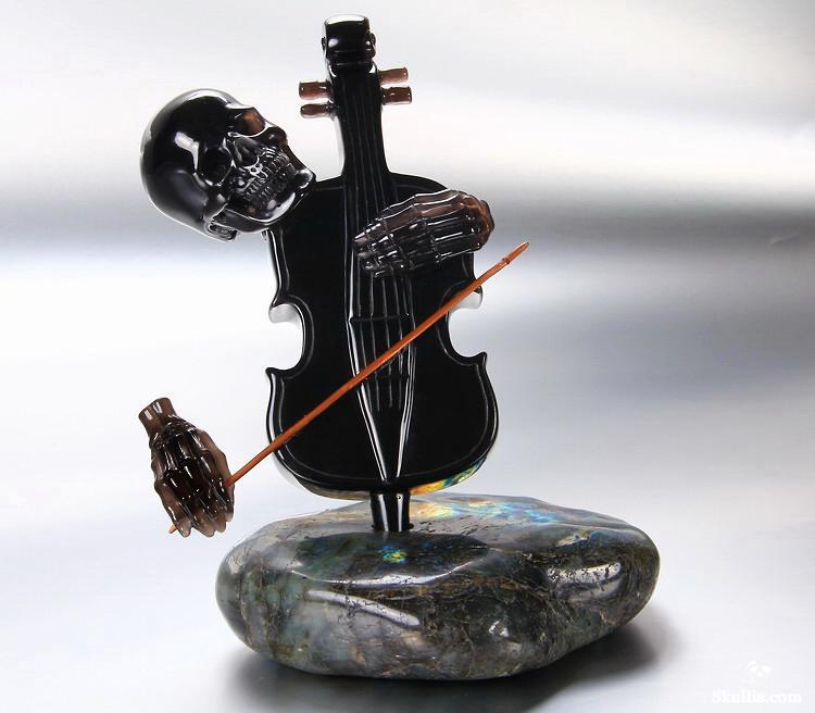 Mar 28, 2015 ACSAD (A Crystal Skull a Day) - The Cellist - Black ...