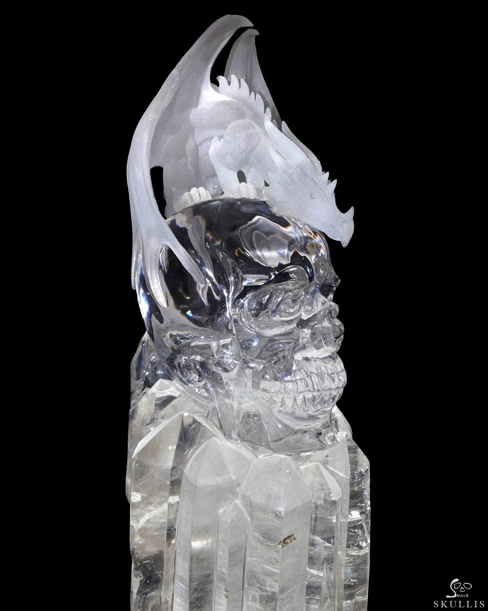 Museum Quality! The Lightbrarian Quartz Rock Crystal Carved Crystal ...