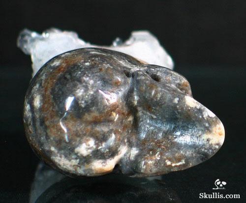 Druse Quartz Rock Crystal Carved Crystal Skull - Skullis Gemstone ...