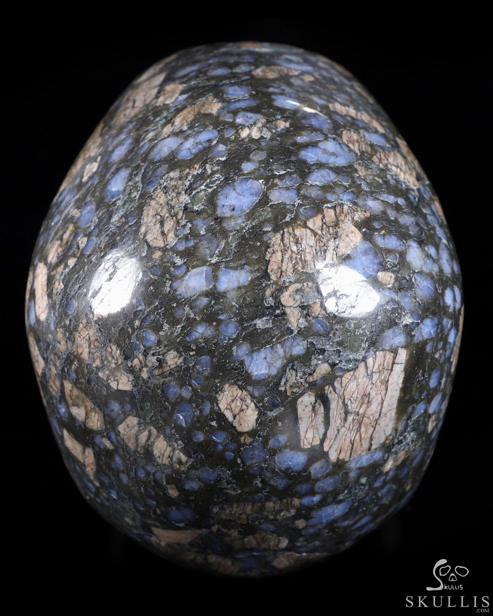 Huge 6.1" Que Sera Stone Llanite Carved Crystal Skull, Super Realistic ...