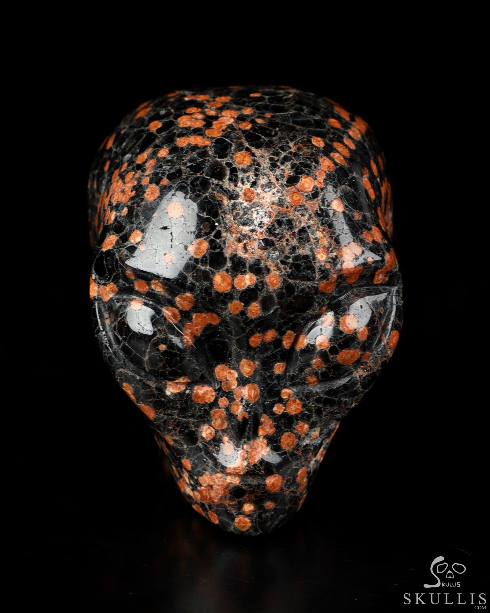 2.0" Brown Snowflake Crystal Skull Companion Star Being Female Alien ...