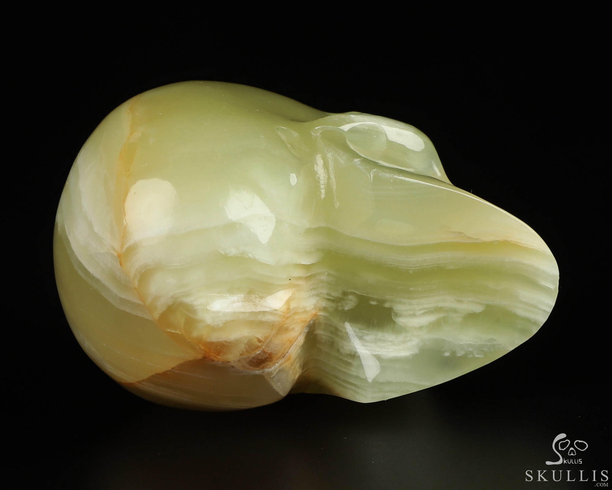 2.0" Afghanistan Jade Hand Carved Crystal Skull, Realistic, Crystal ...