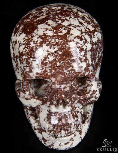 2.0" Viper Stone Carved Crystal Skull, Realistic - Skullis Gemstone ...