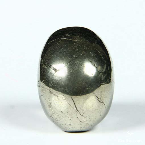 Gem Quality 1.4" Pyrite Carved Crystal Skull, Realistic - Skullis ...