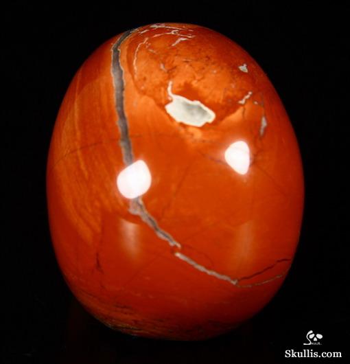 2.0" Red Jasper Carved Crystal Skull, Realistic - Skullis Gemstone ...