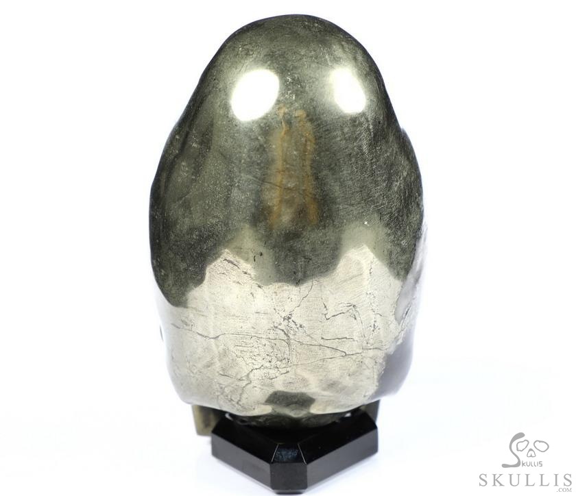4.1" Pyrite Carved Crystal Incan Skull, Crystal Healing - Skullis ...