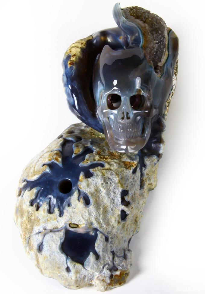 Sept 6, 2014 ACSAD (A Crystal Skull a Day) - Volcanic Inkwell - Agate ...