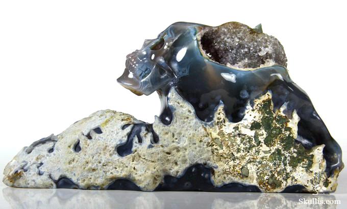 Sept 6, 2014 ACSAD (A Crystal Skull a Day) - Volcanic Inkwell - Agate ...