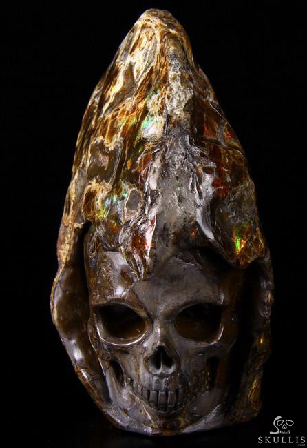 Jun 17, 2014 ACSAD (A Crystal Skull a Day) - Good Luck Skull - Ammolite ...
