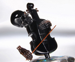 Mar 28, 2015 ACSAD (A Crystal Skull a Day) - The Cellist - Black ...