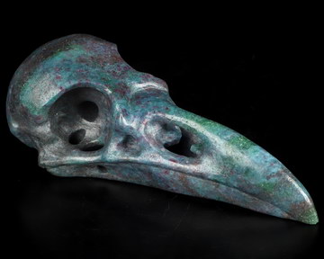 Raven Skulls - Skullis Gemstone & Crystal Skulls